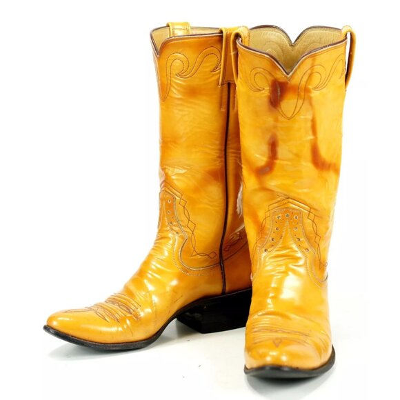 Rios of Mercedes | Shoes | Rios Of Mercedes Marbled Yellow Handmade ...